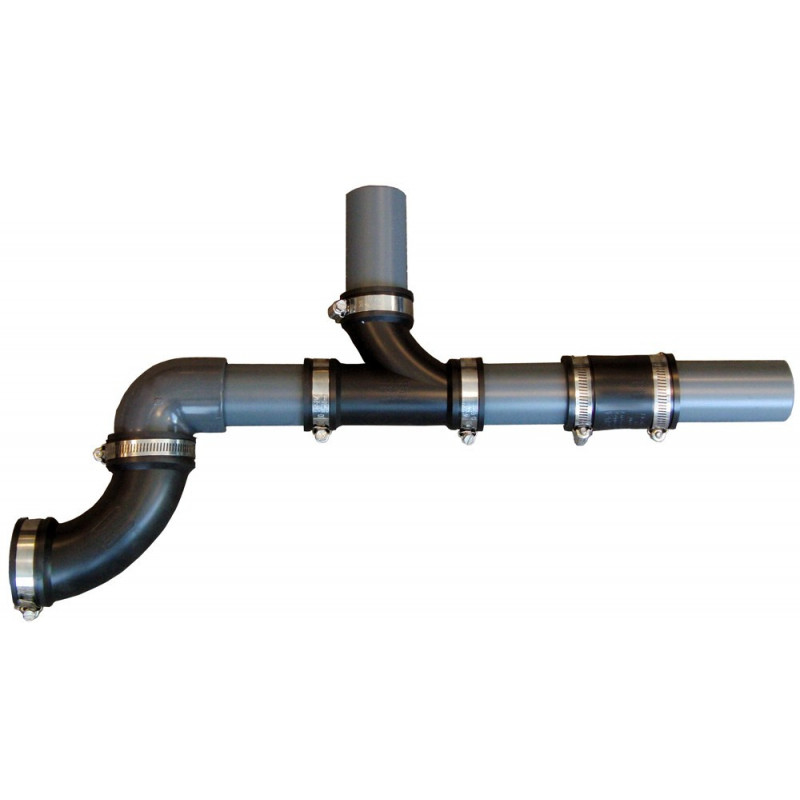 Coude 90° FF flexible en EPDM